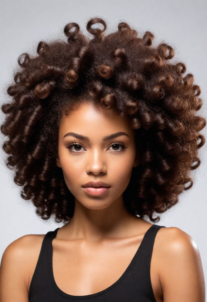 50 Easy Natural Hairstyles for Black Girls and Women – Lovelyish