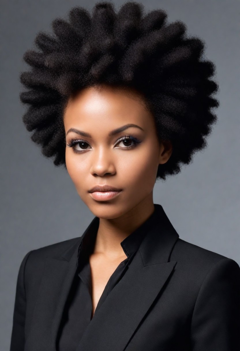 50 Easy Natural Hairstyles for Black Girls and Women – Lovelyish