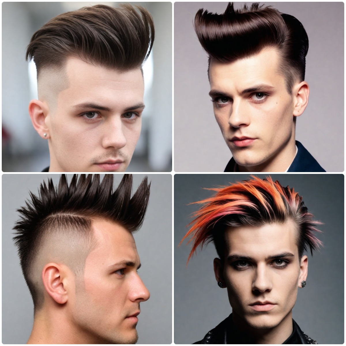 25 Modern Punk Hairstyles for Men 2024 – Lovelyish