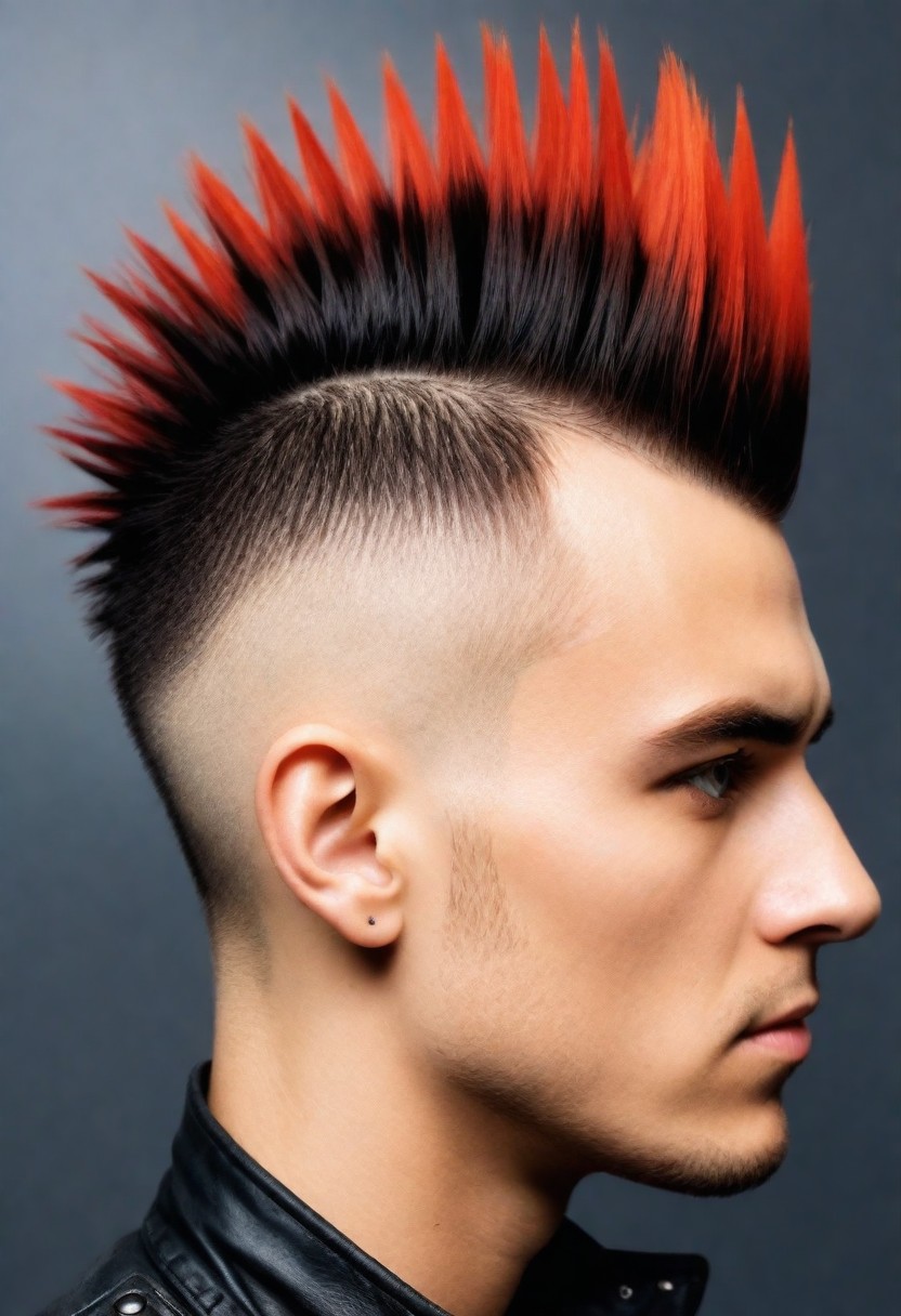 25 Modern Punk Hairstyles for Men 2024 – Lovelyish