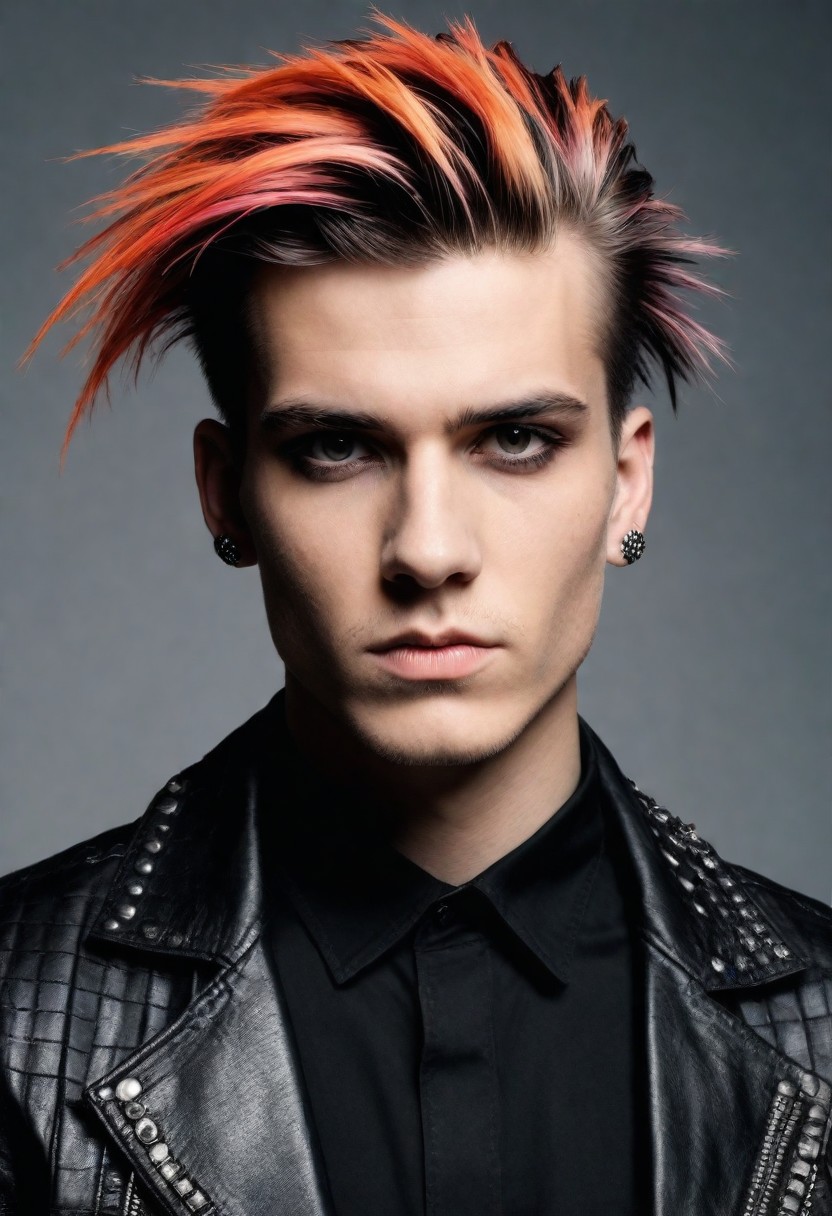 25 Modern Punk Hairstyles for Men 2024 – Lovelyish