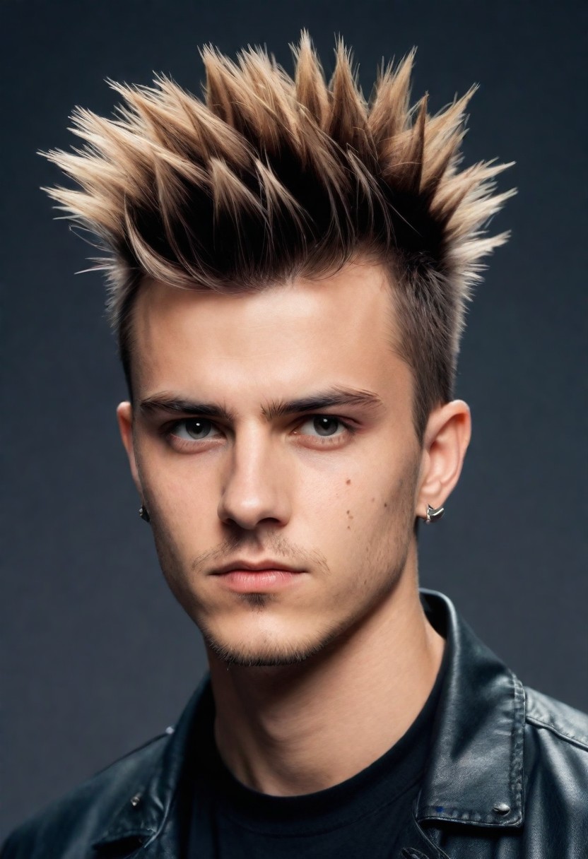 25 Modern Punk Hairstyles for Men 2024 – Lovelyish