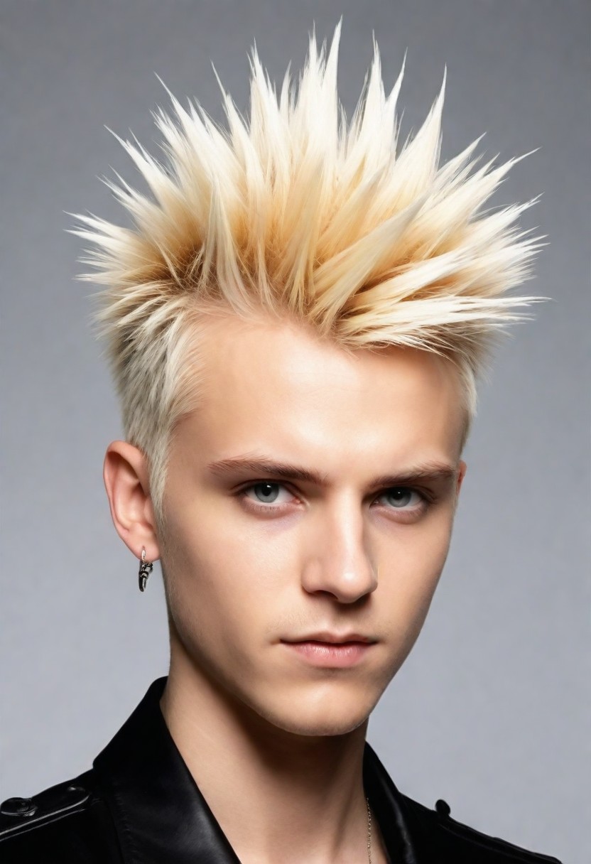 25 Modern Punk Hairstyles for Men 2024 – Lovelyish