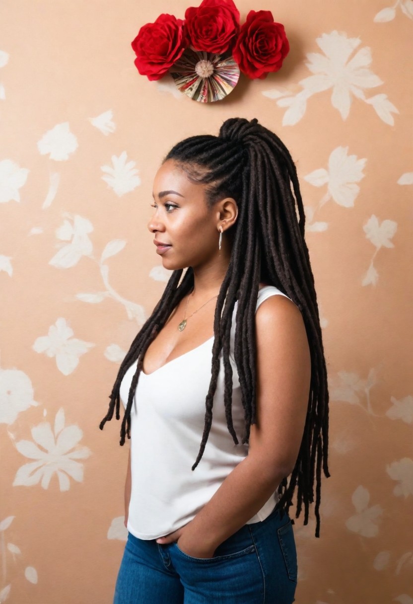 40 Dreadlocks Hairstyles for Women (LOC Styles 2024) – Lovelyish