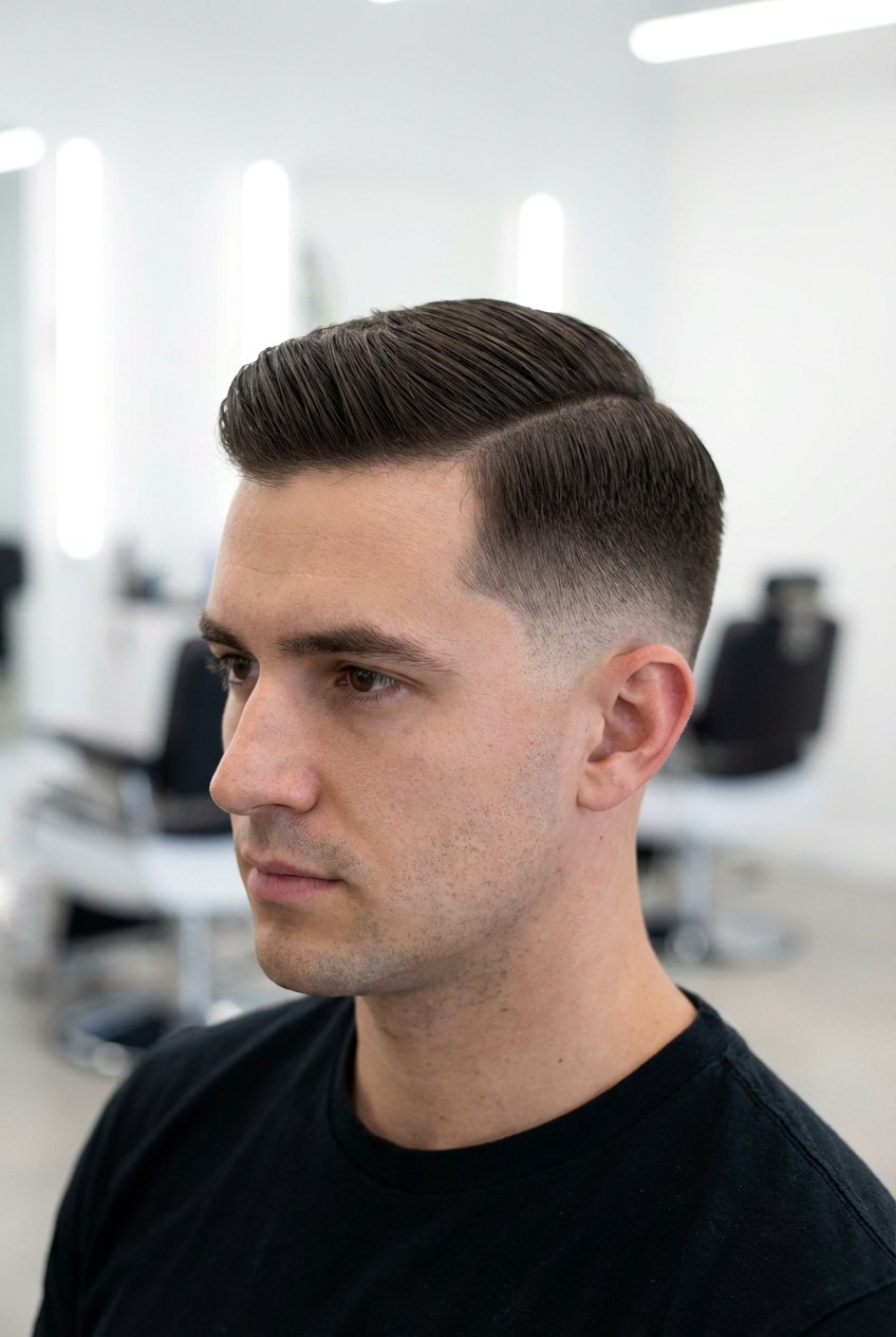20 Sharp Comb Over Fade Haircut Styles for the Modern Man – Lovelyish