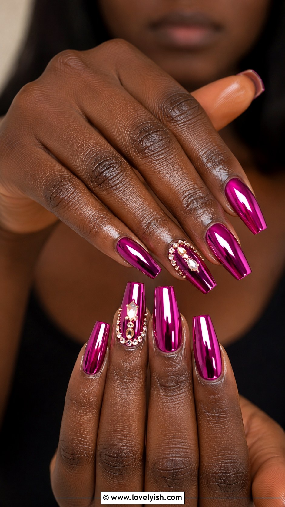 50 Dazzling Pink Chrome Nails Designs to Inspire You – Lovelyish